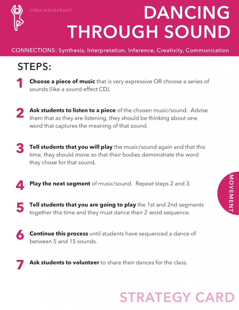 Dancing Through Sound | Creativity And Interpretation | Education Closet