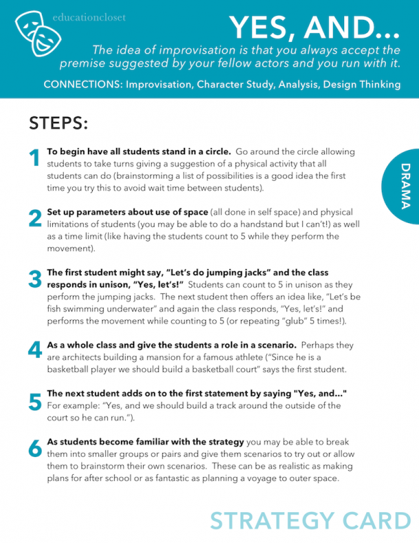Teaching Students to Improvise | Teaching Techniques | Education Closet