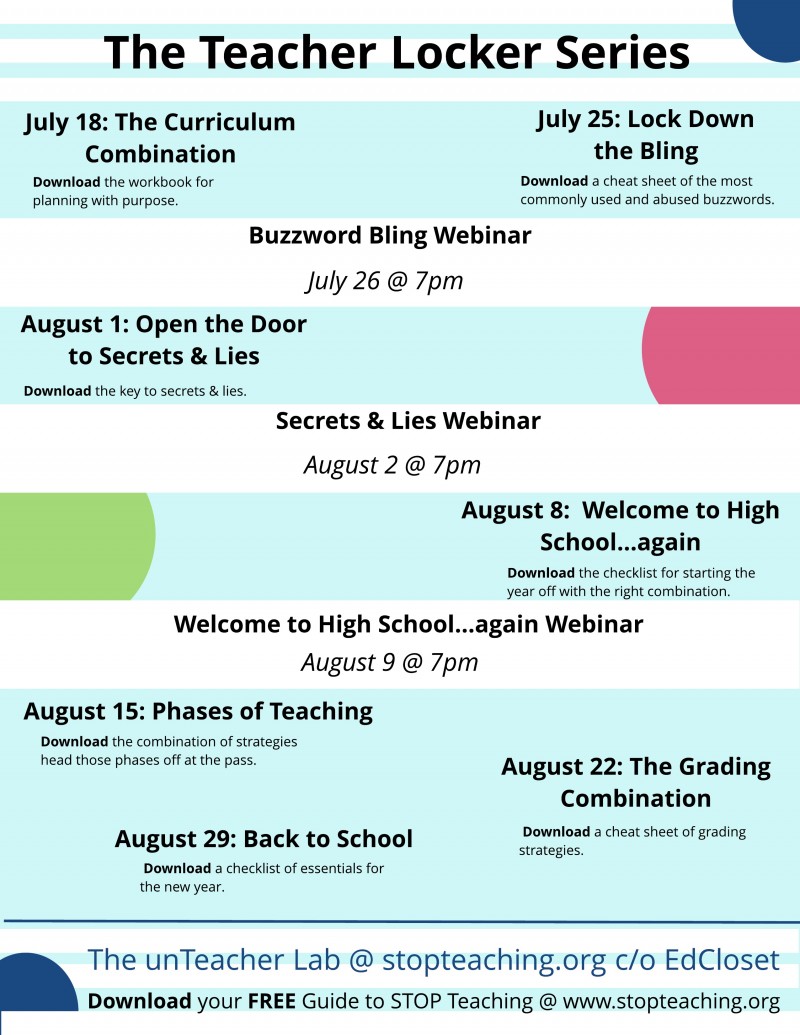 Teacher Locker Series | Creating the Perfect Combination | Education Closet