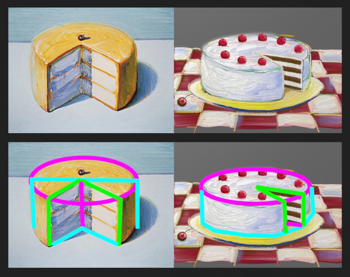Wayne Thiebaud Lesson: Cakes! Visual Art and Math