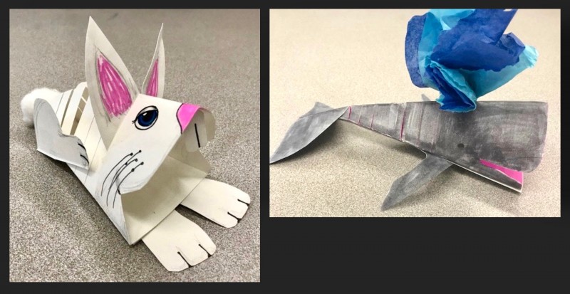 Making 3D Paper Sculpture Creatures | ArtsEdLab | EducationCloset