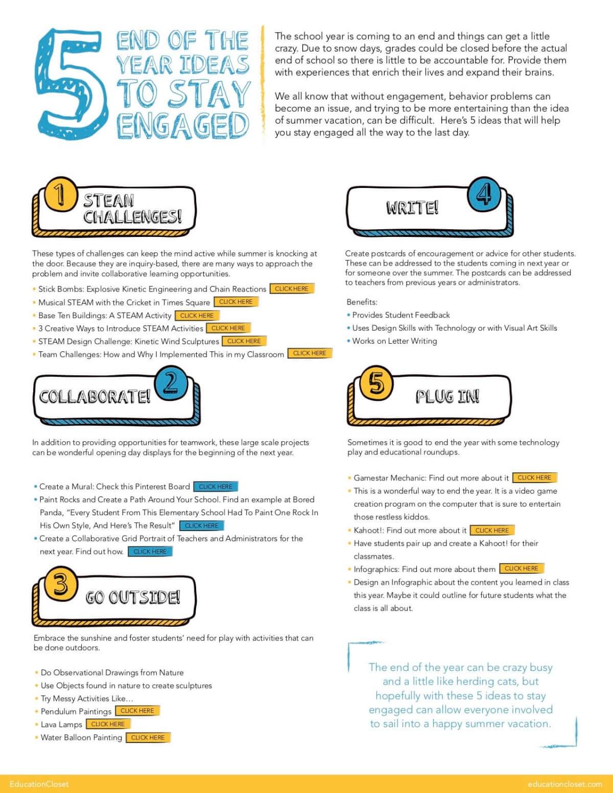 The Ultimate Guide to the End of the School Year for Teachers