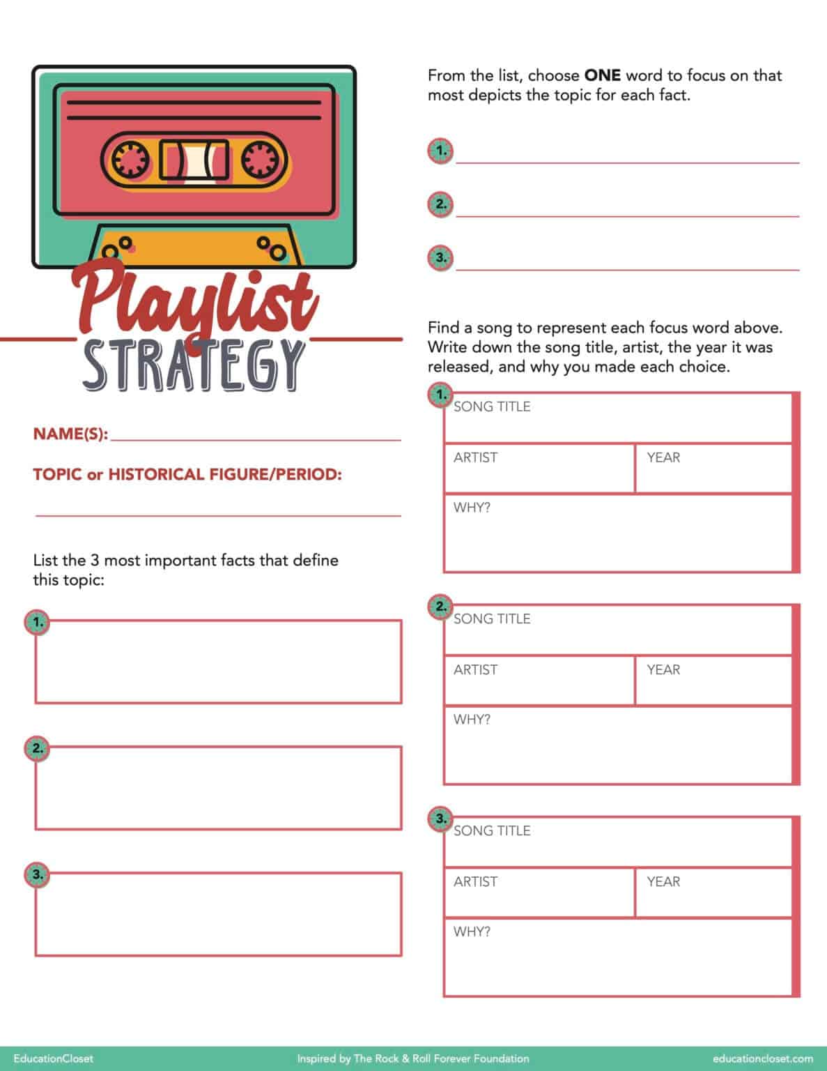 Classroom Playlists: Bringing Learning to Life! - The Institute for ...