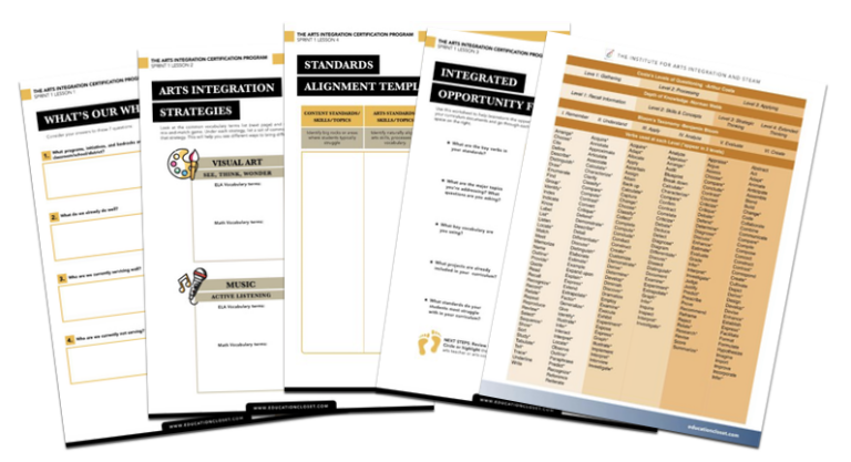 Arts Integration Certification Program | Arts Integration Specialist