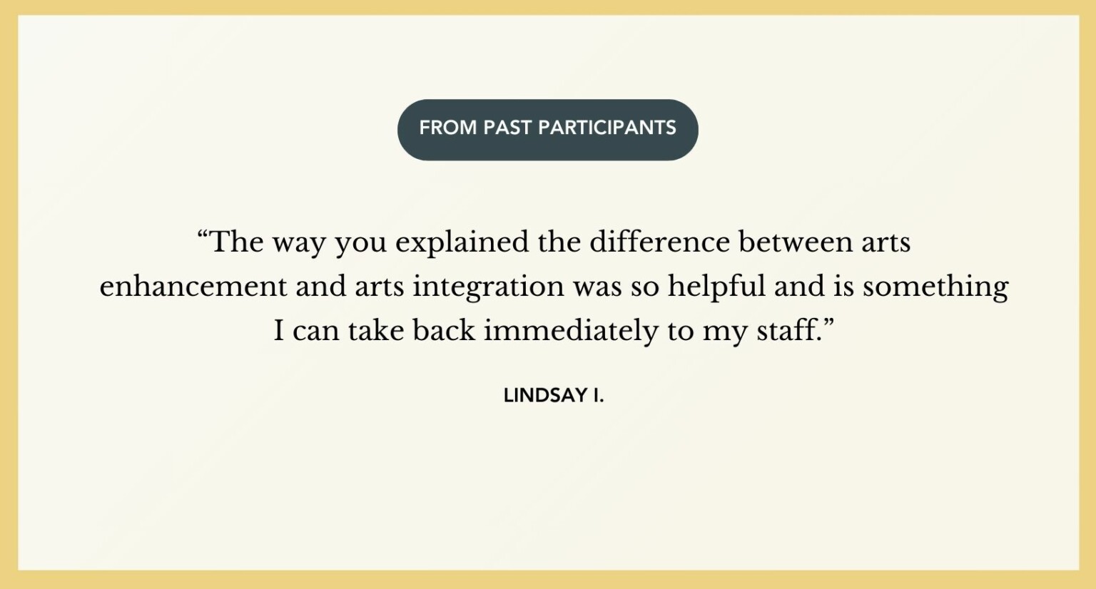 Free Arts Integration Training: On-Demand with 1 PD Hour