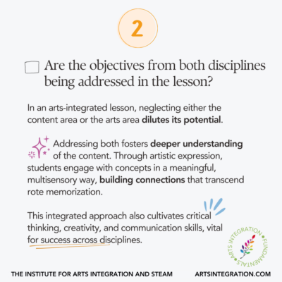 Arts Integration | What is Arts Integration in the Classroom?